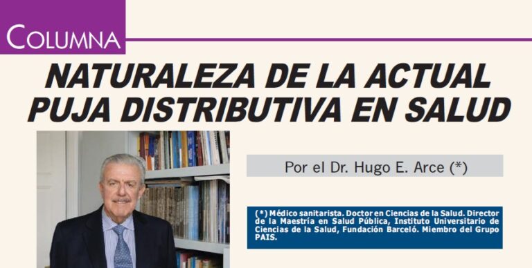 Artículo publicado en la Revista Médicos por el Dr. Hugo Arce titulada ...